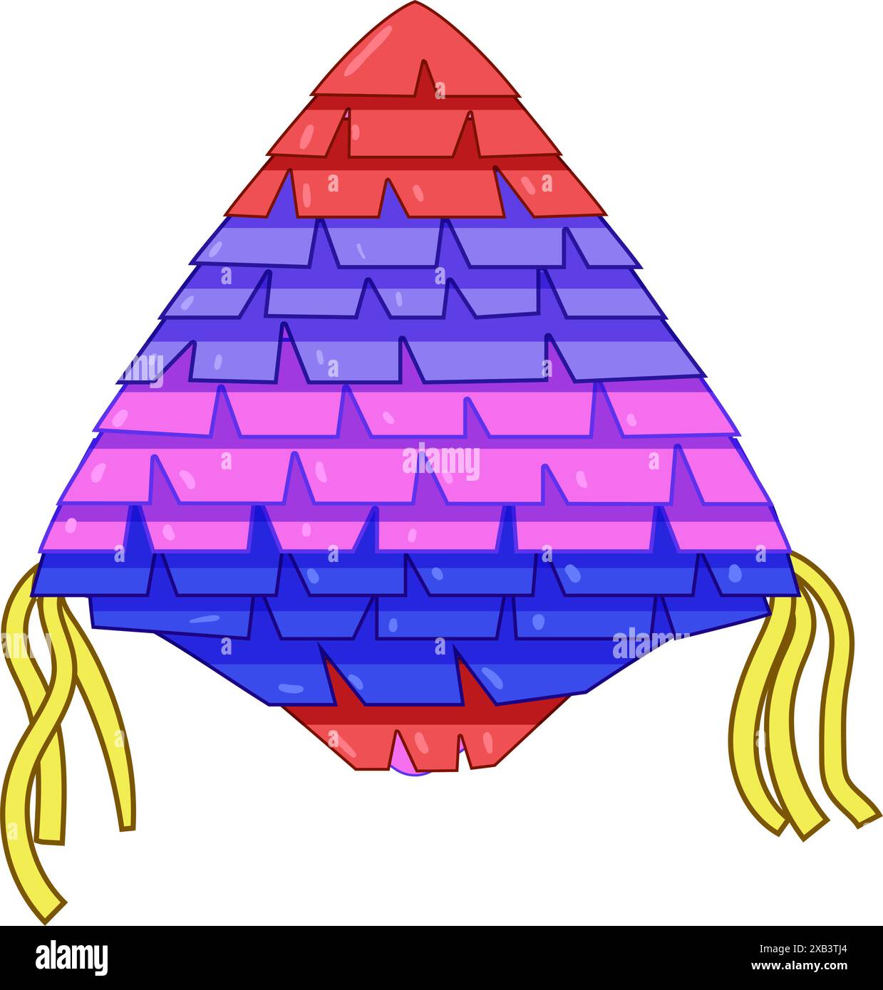 mexican pinata cartoon vector illustration Stock Vector Image & Art - Alamy