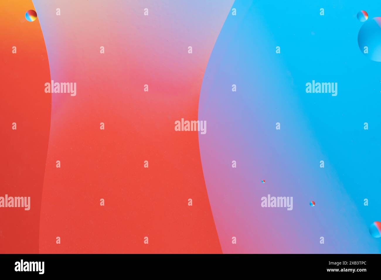 Red and blue abstract design with smooth lines and gradient colors ...