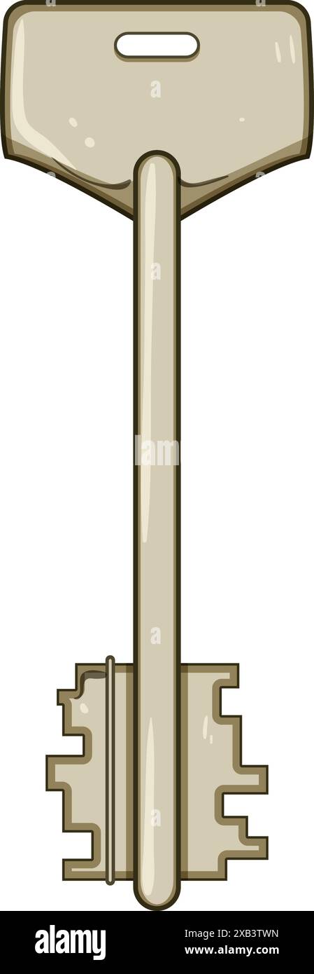 password key cartoon vector illustration Stock Vector Image & Art - Alamy