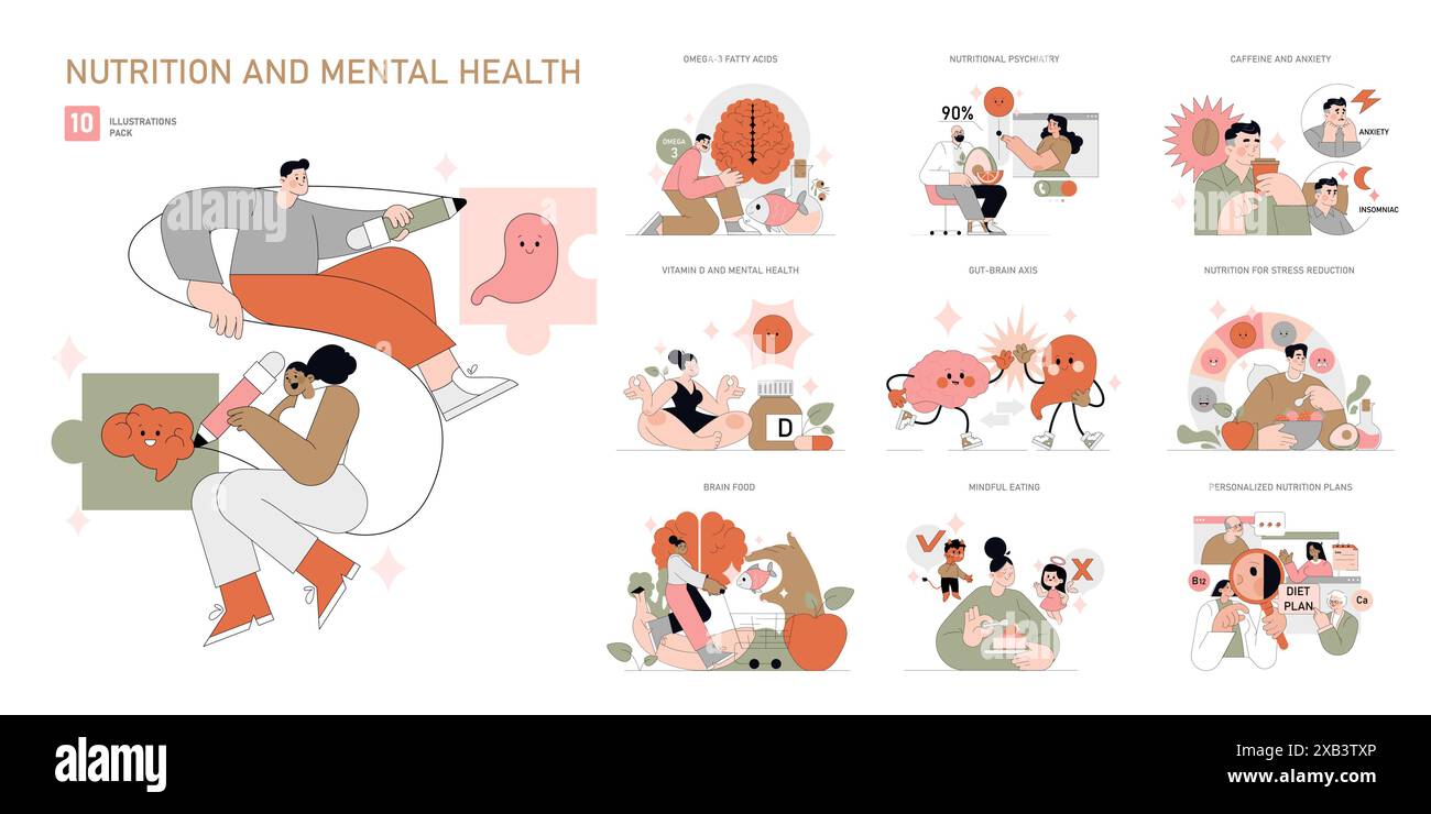 Nutrition and Mental Health set. Influences of dietary habits on ...