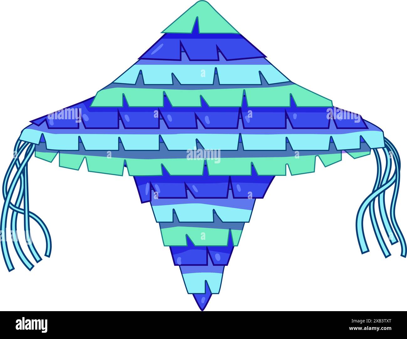 birthday pinata cartoon vector illustration Stock Vector Image & Art ...