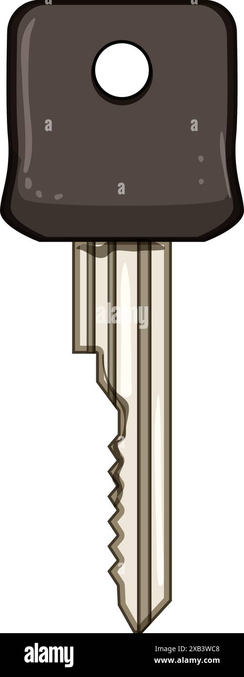 door key cartoon vector illustration Stock Vector Image & Art - Alamy