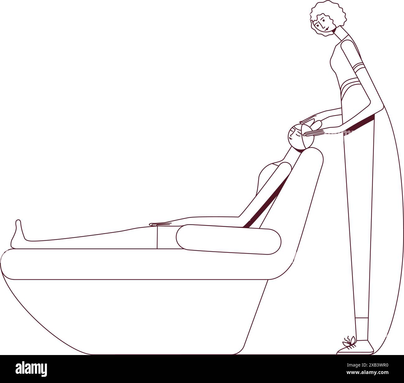 Facial massages. Treatments by professional therapist in spa. SPA ...