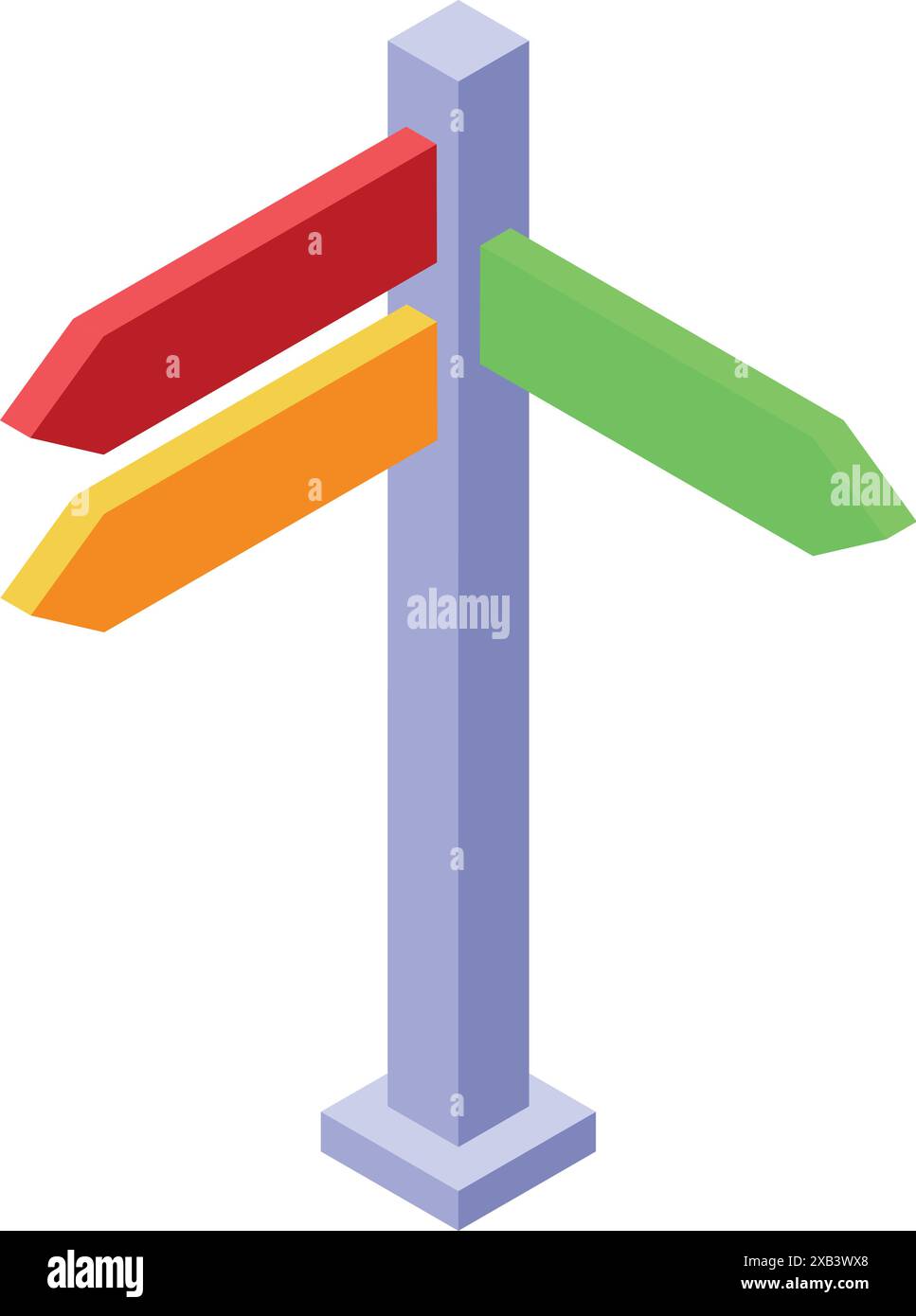 Planning directions choices concept Stock Vector Images - Alamy