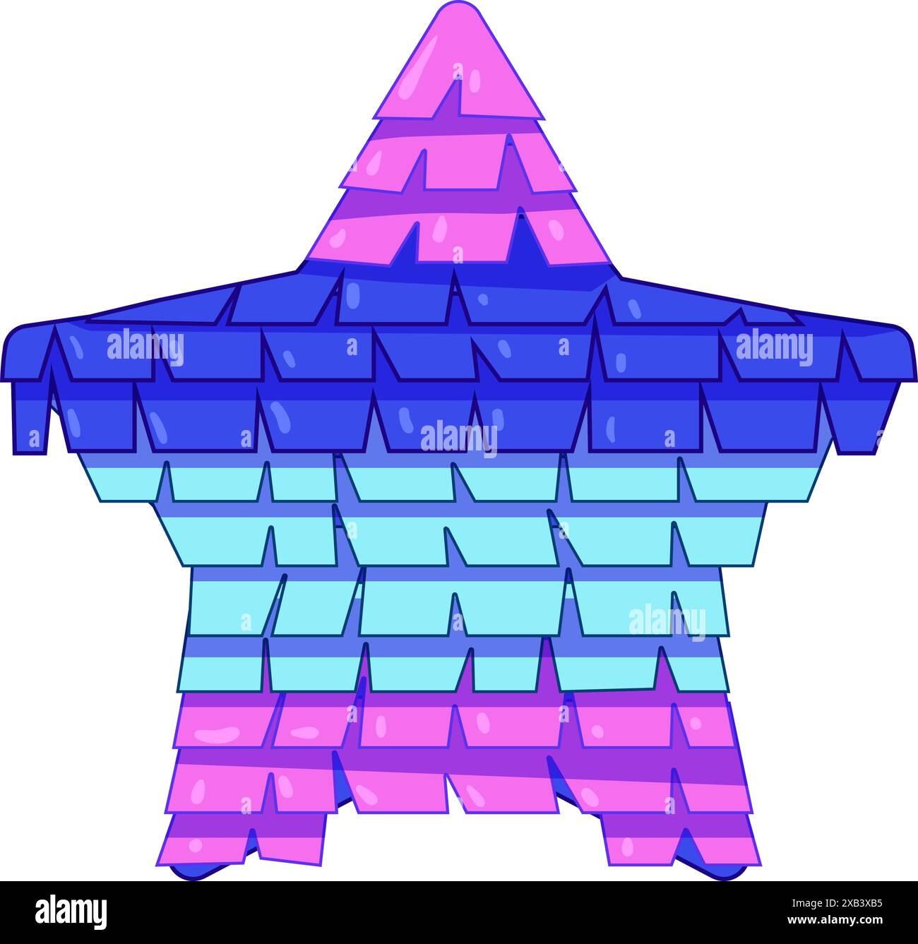 holiday pinata cartoon vector illustration Stock Vector Image & Art - Alamy