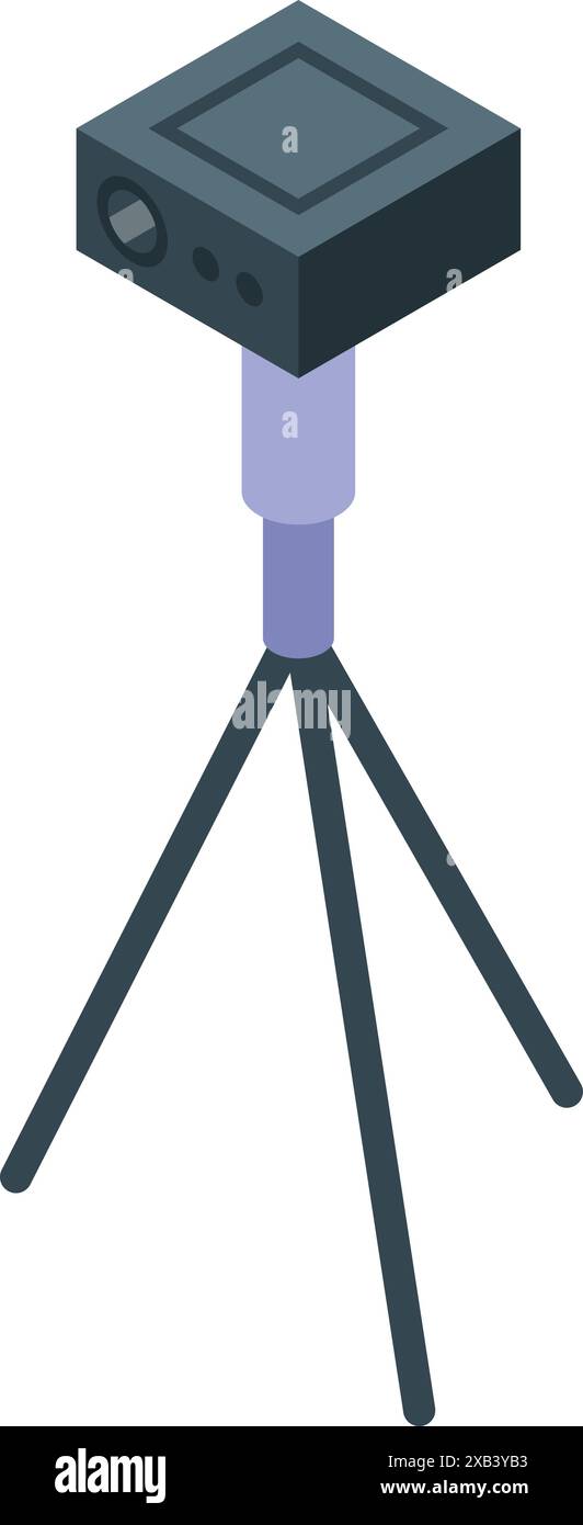 Camera on tripod recording influencer Cut Out Stock Images & Pictures ...