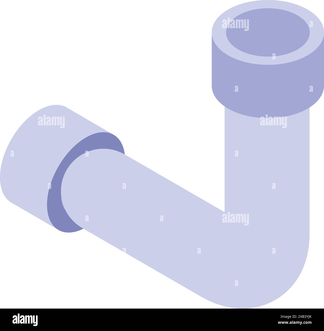 Plumbing pipe element connecting two pipes for water drainage system ...