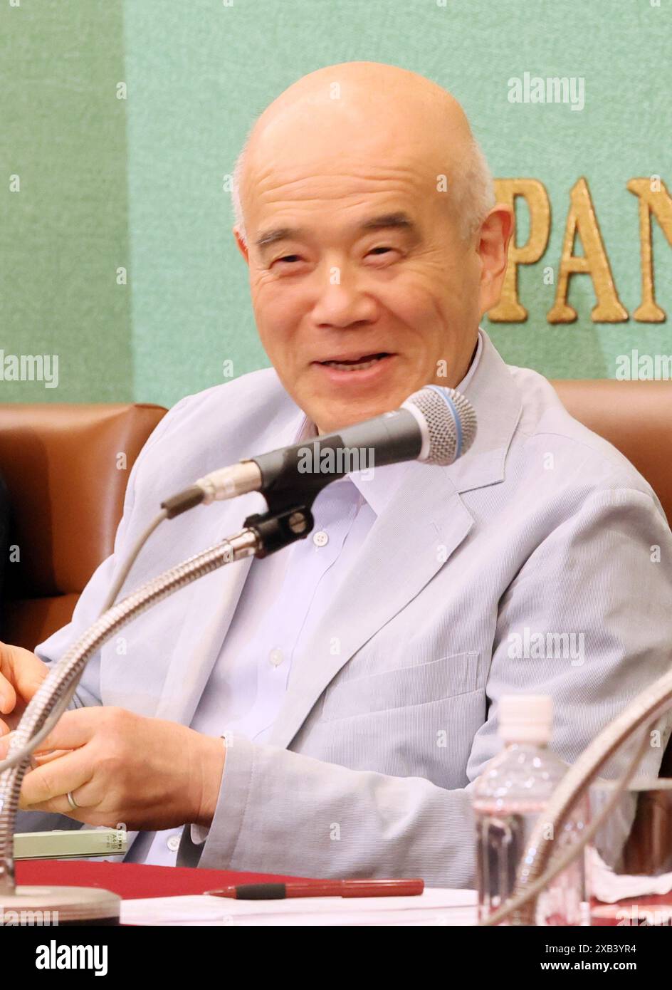 Tokyo, Japan. 10th June, 2024. Former president of the Science Council of Japan Takashi Onish ...