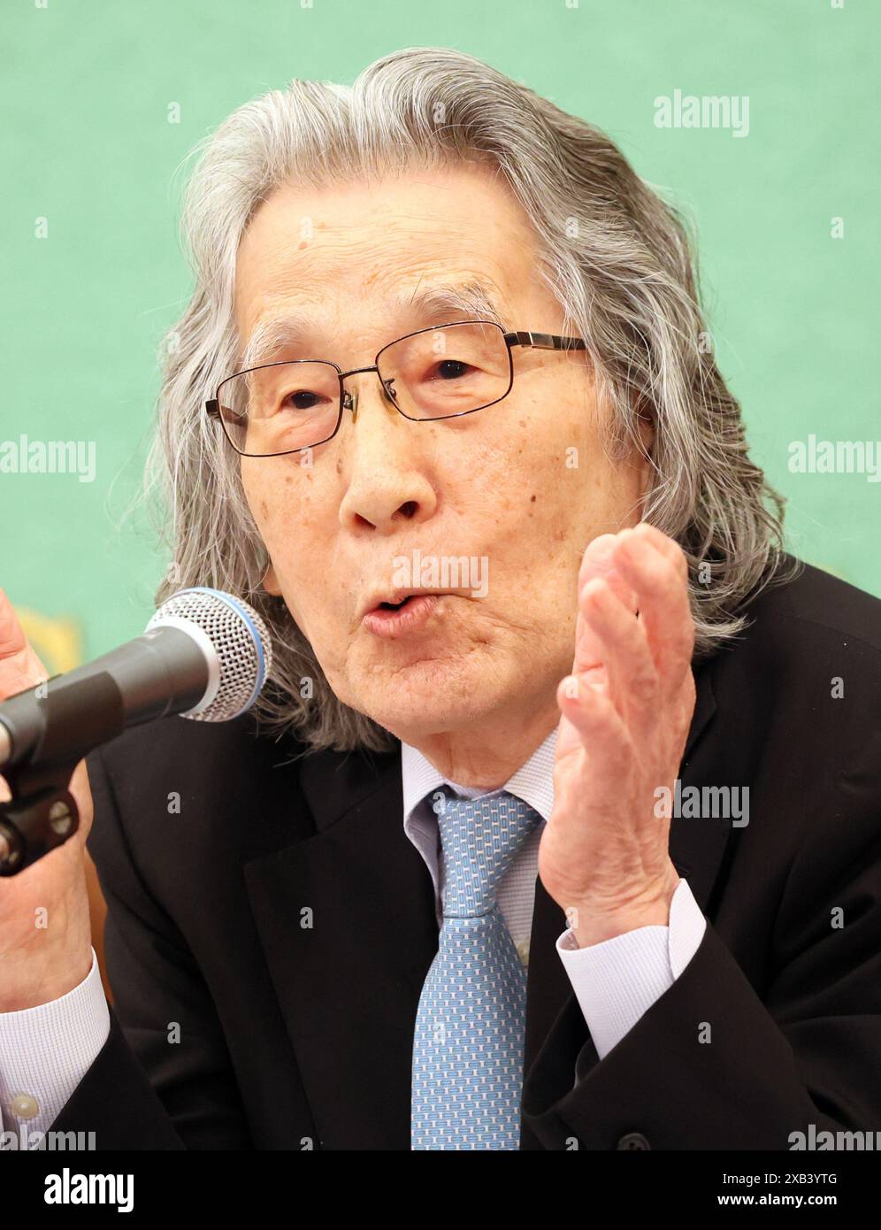 Tokyo, Japan. 10th June, 2024. Former president of the Science Council ...