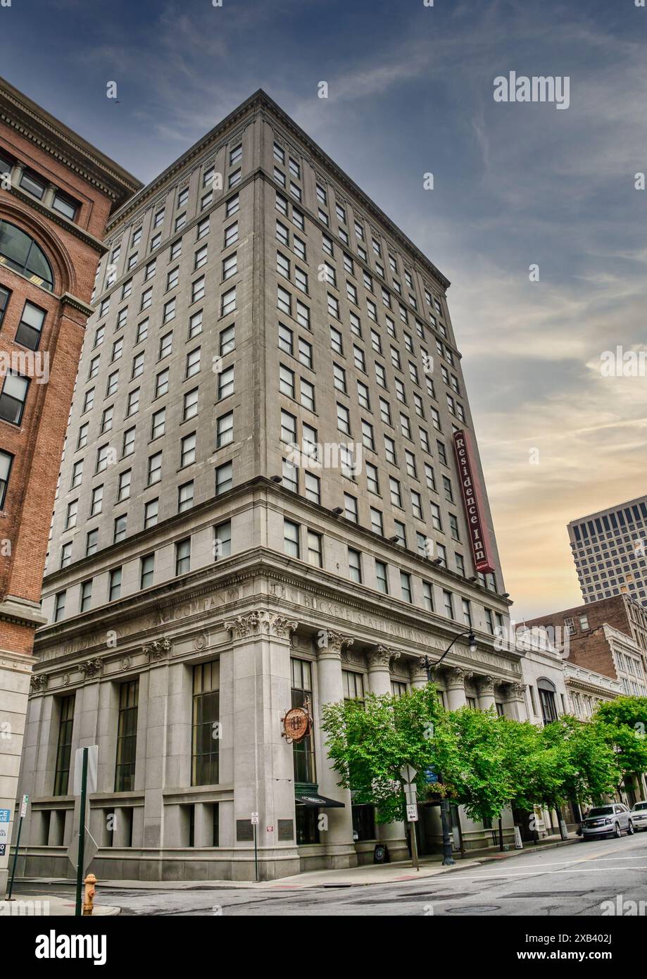 Residence Hotel housed on 1927 historic Buckeye Bank building in ...