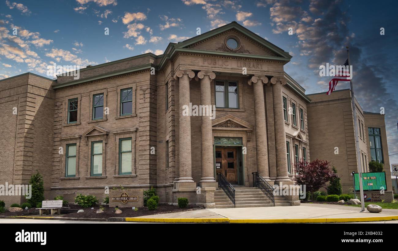 Bucyrus Ohio public library USA 2024 Stock Photo - Alamy