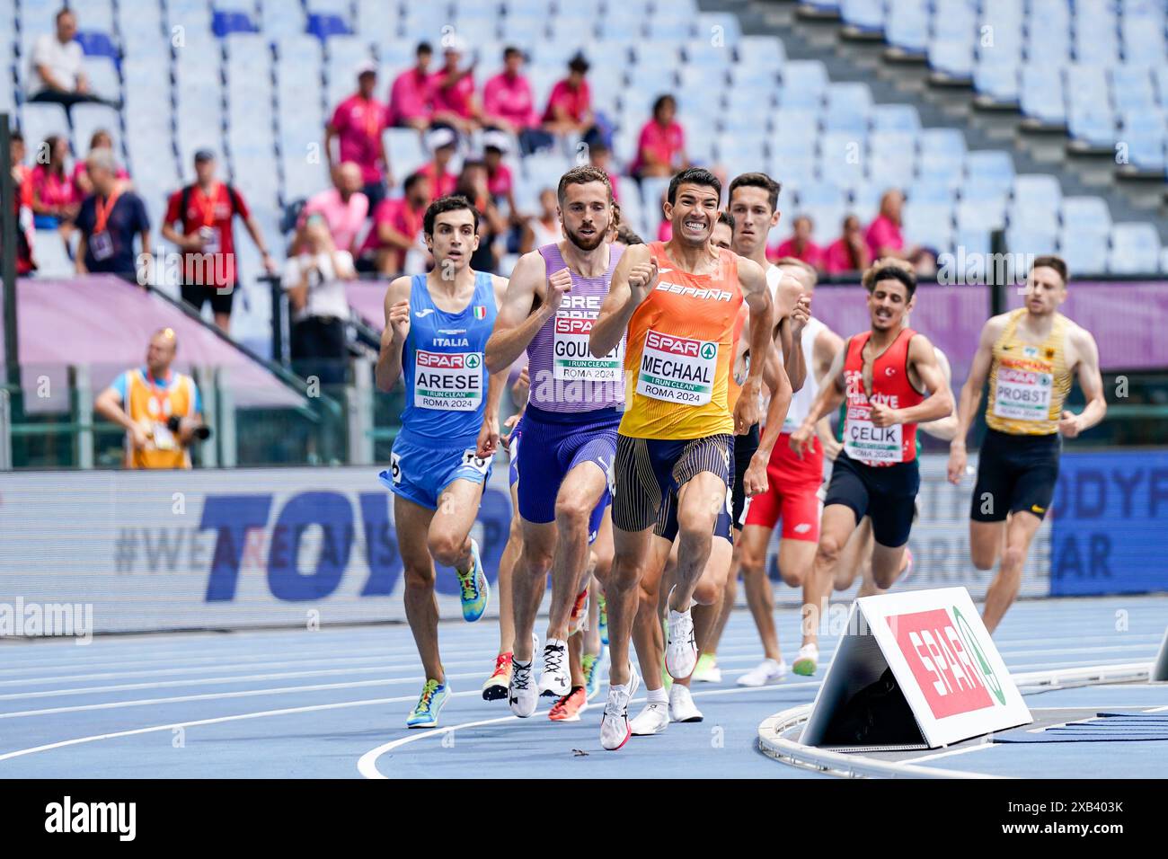 Rome, Italy. 10th June, 2024. Rome, Italy, June 10th 2024: Adel Mechaal ...