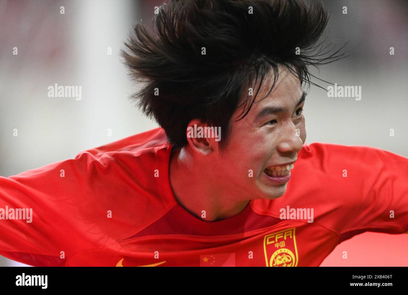 Weinan, China's Shaanxi Province. 10th June, 2024. Liu Chengyu of China ...