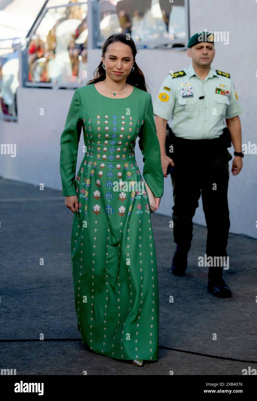 Amman, Jordanien. 09th June, 2024. Amman, 09-06-2024 Her Royal Highness Princess Salma bint ...