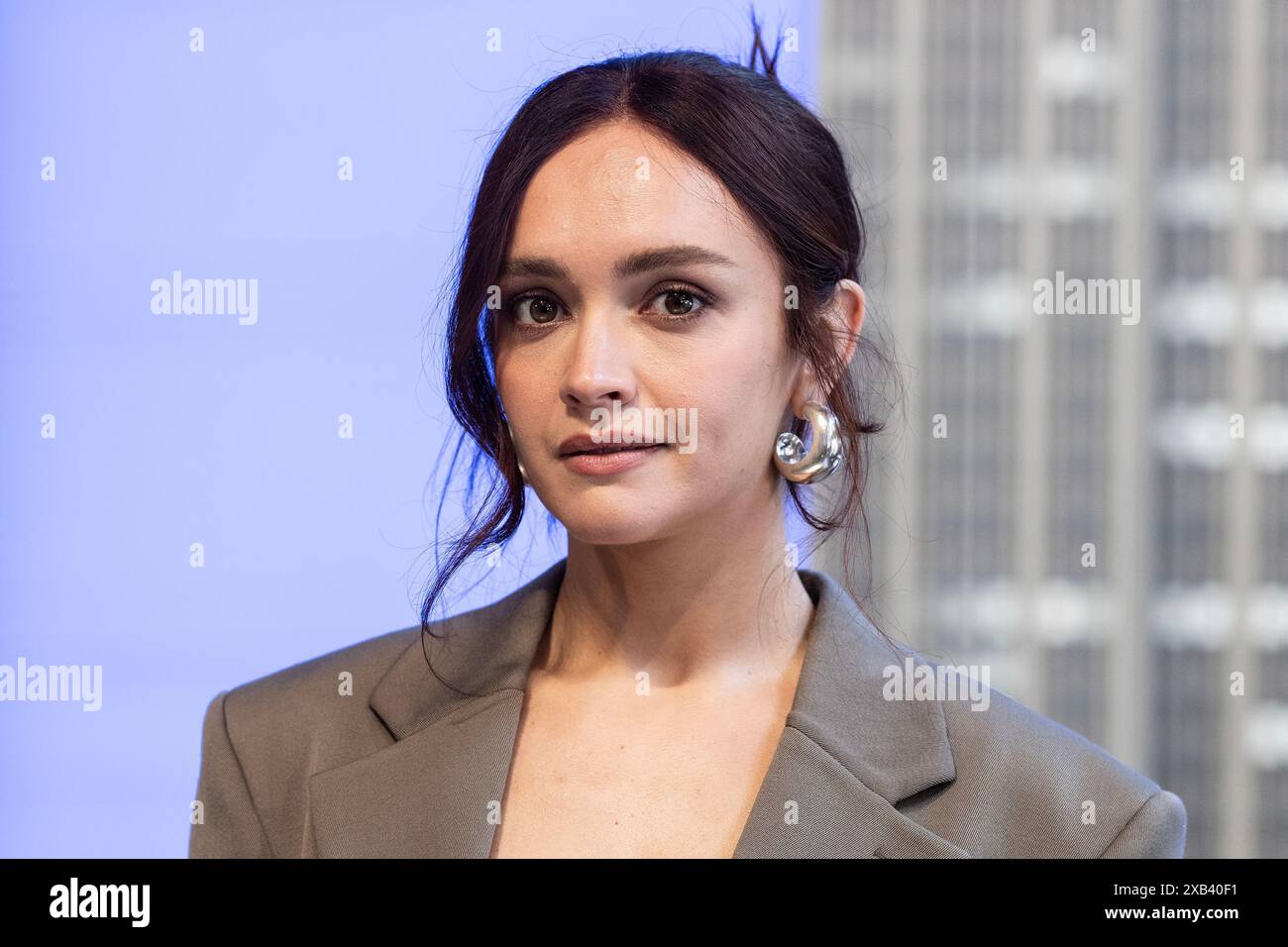 New York, USA. 31st May, 2024. Phia Saban attends ceremonial lighting ...