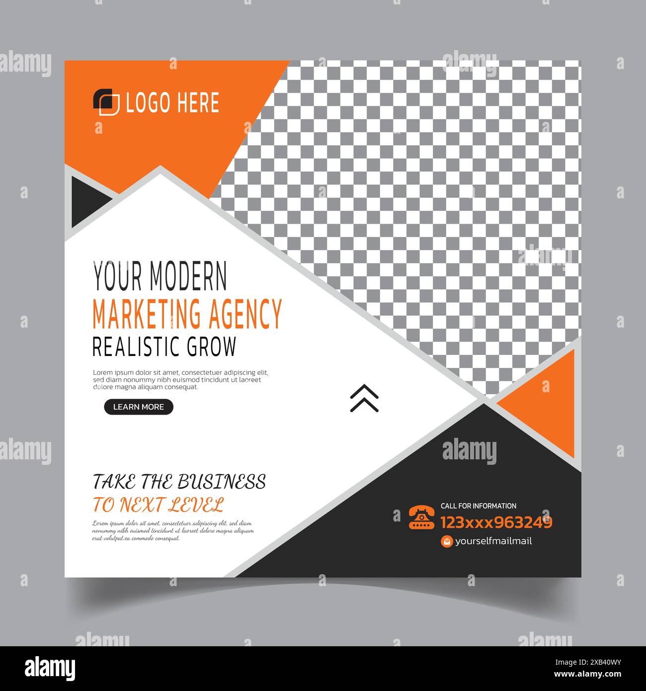 Unique Realistic Social Media Corporate Business Post Design or ...