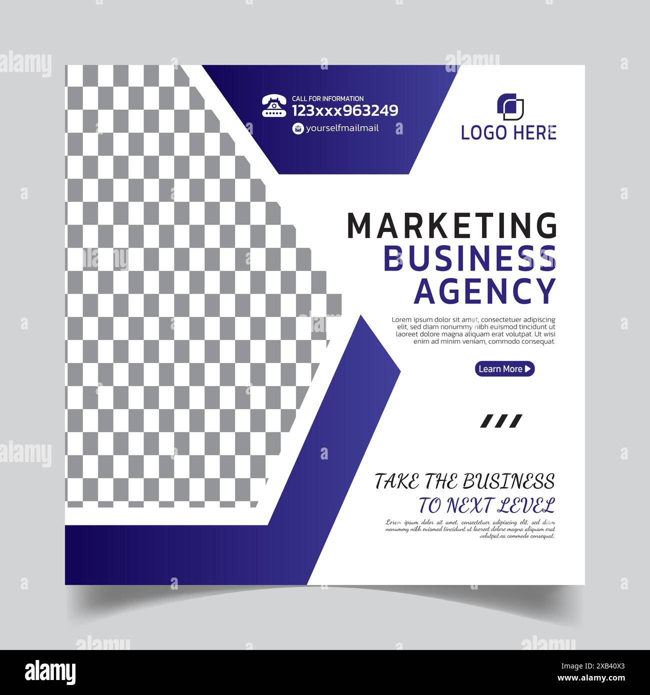 Unique Creative Social Media Corporate Business Post Design Stock ...