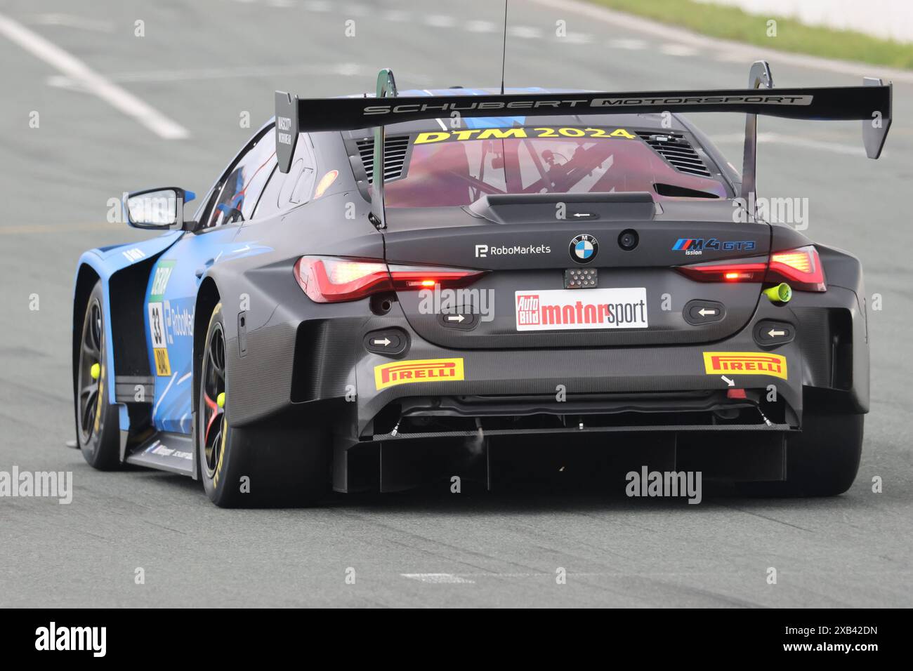 Heckansicht Rene Rast (DEU), #33, BMW M4 GT3, Team: Schubert Motorsport (DEU), Motorsport, DTM ...