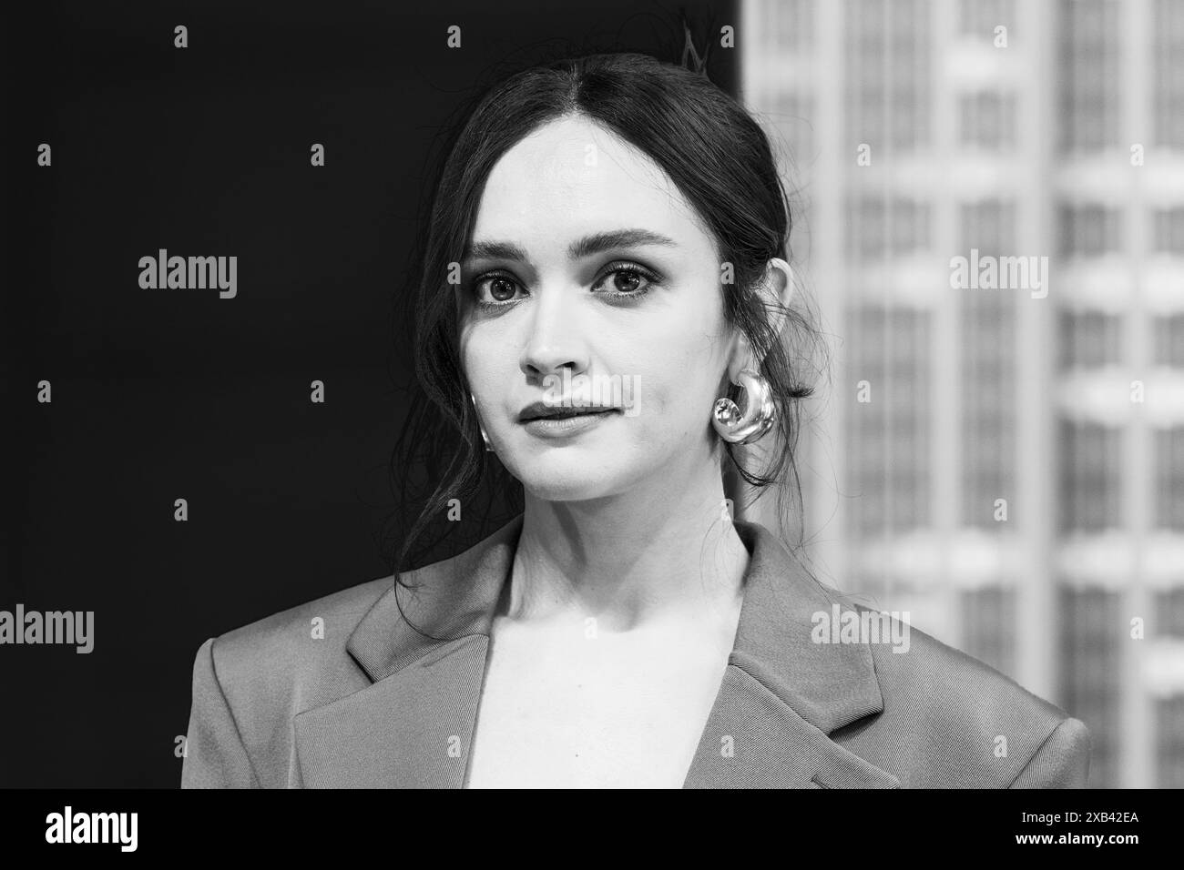 Phia Saban attends ceremonial lighting of Empire State Building in New ...