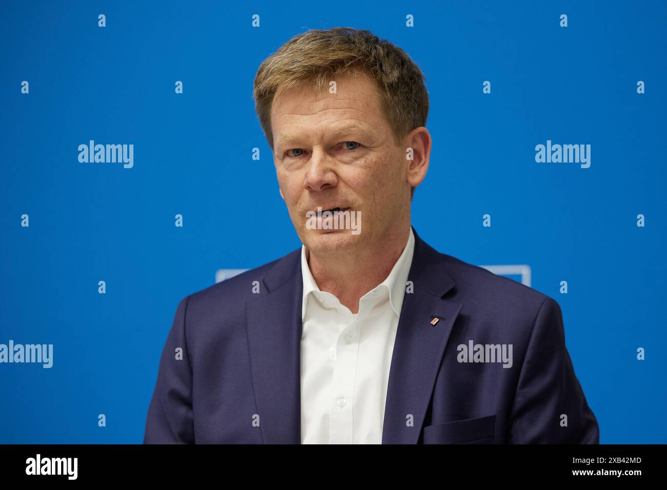Berlin, Germany. 10th June, 2024. Richard Lutz, CEO of Deutsche Bahn AG ...