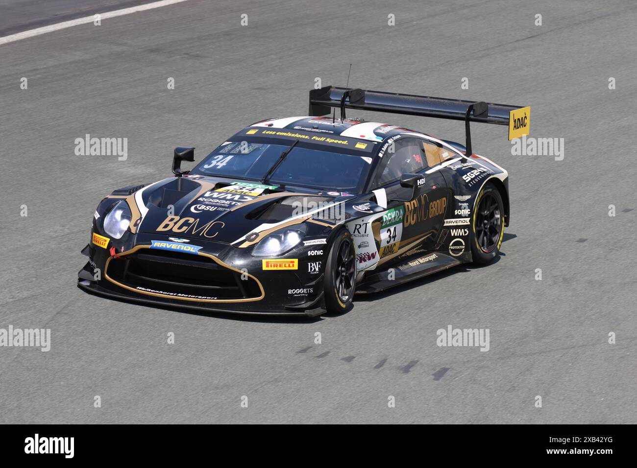 Denis Bulatov (DEU) / Mike David Ortmann (DEI), #34, Aston Martin Vantage AMR GT3, Team ...