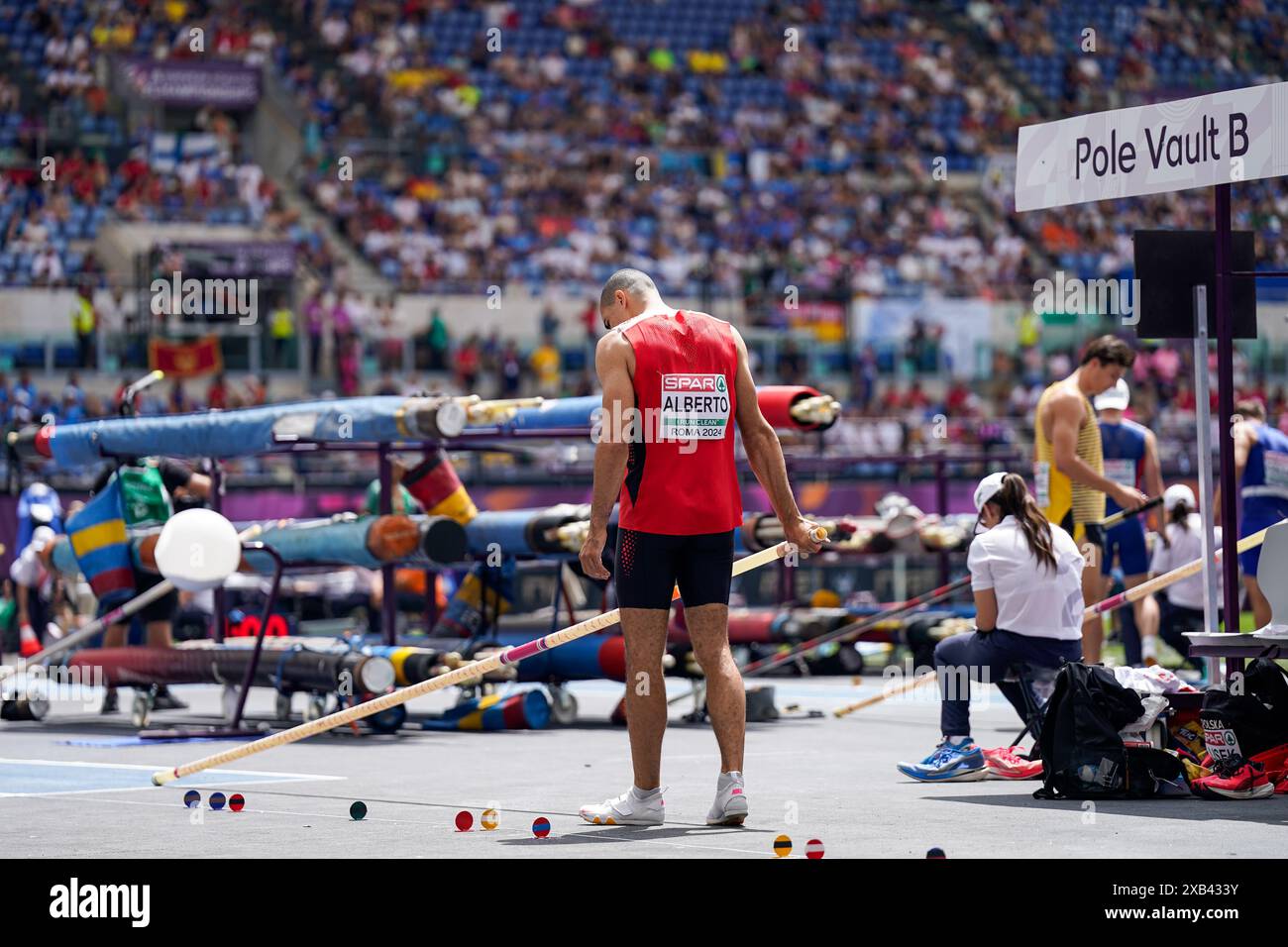 Rome, Italy. 10th June, 2024. Rome, Italy, June 10th 2024: Dominik ...