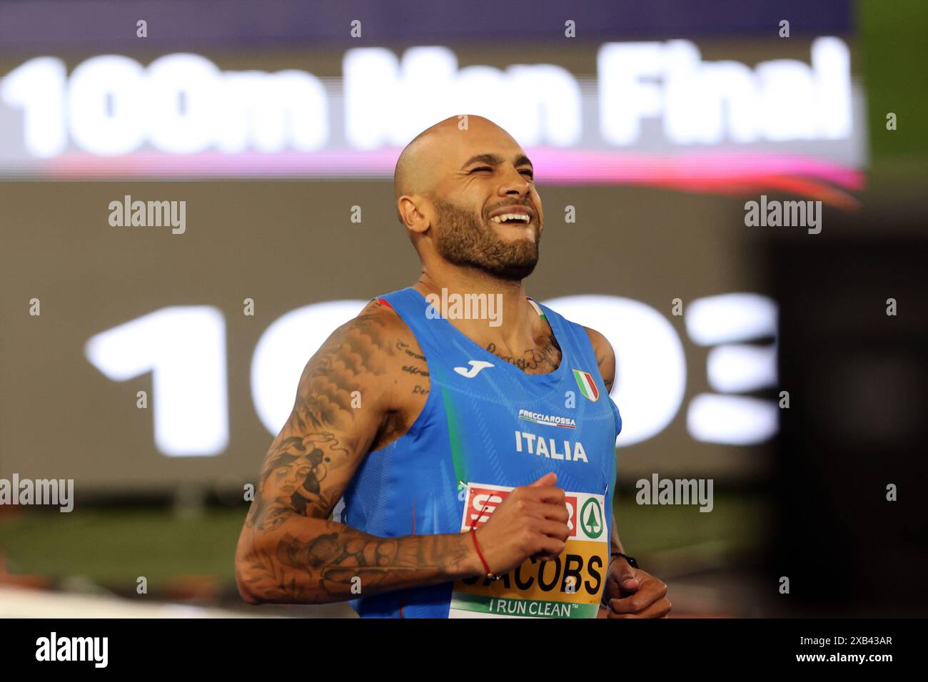Rome, Italy. 08th June, 2024. Rome, Italy 8.06.2024: Marcell Jacobs ...