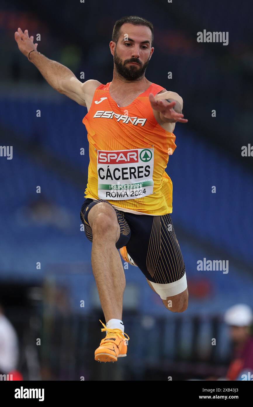 Rome, Italy. 08th June, 2024. Rome, Italy 8.06.2024: Eusebio CACERES ...
