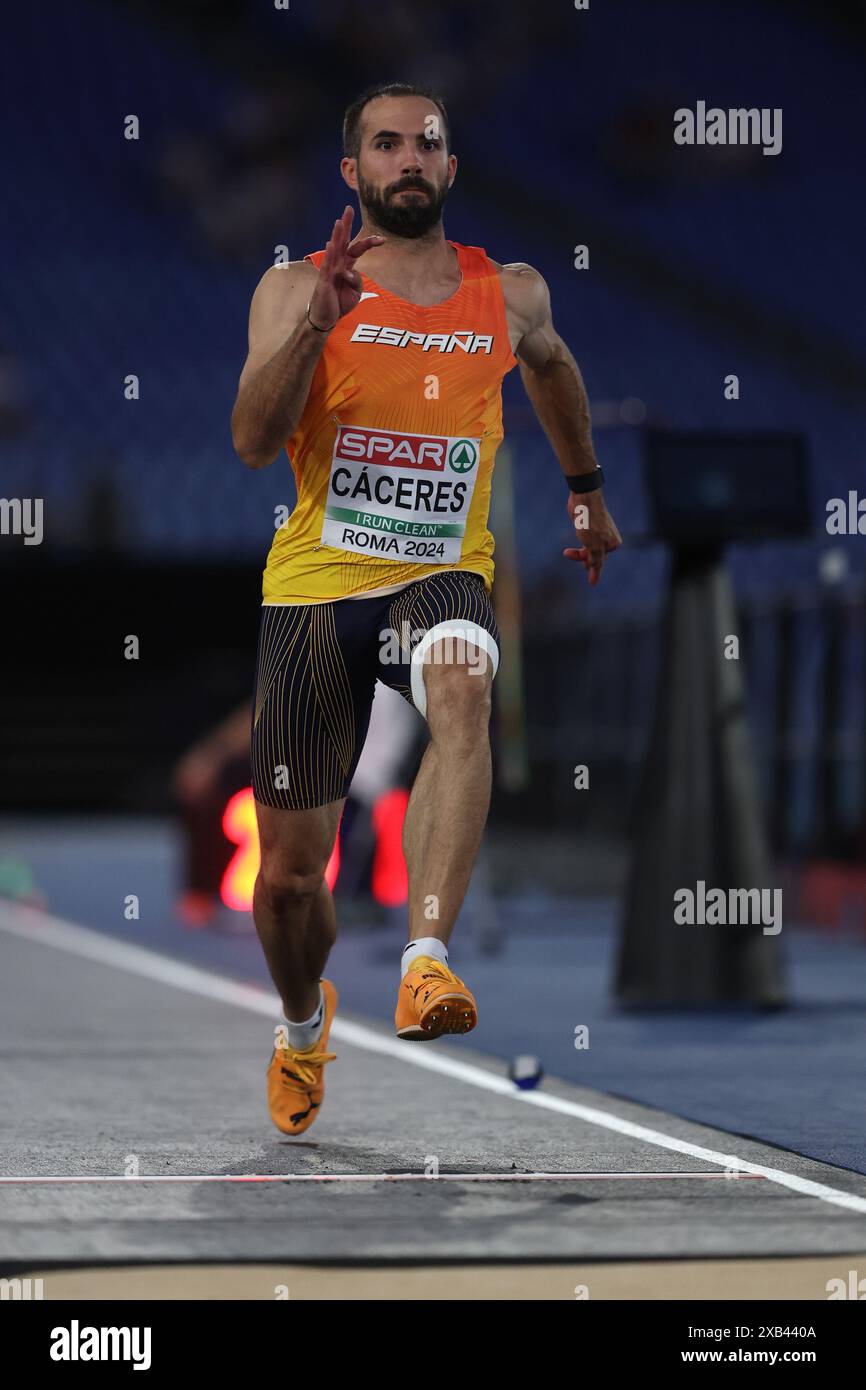 Rome, Italy. 08th June, 2024. Rome, Italy 8.06.2024: Eusebio CACERES ...