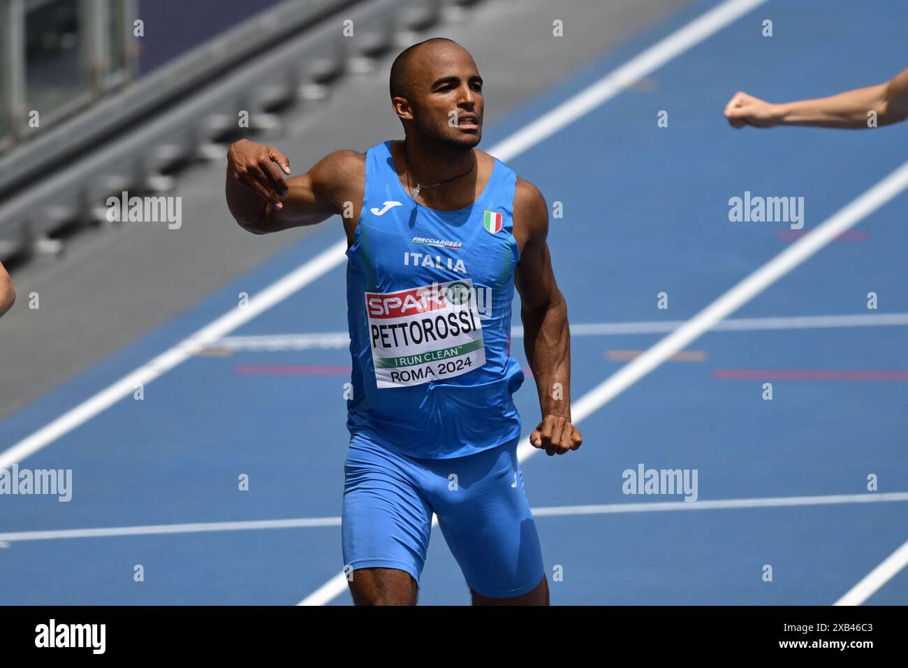 Rome, Italy. 09th June, 2024. Diego Aldo Pettorossi of Italy during the ...