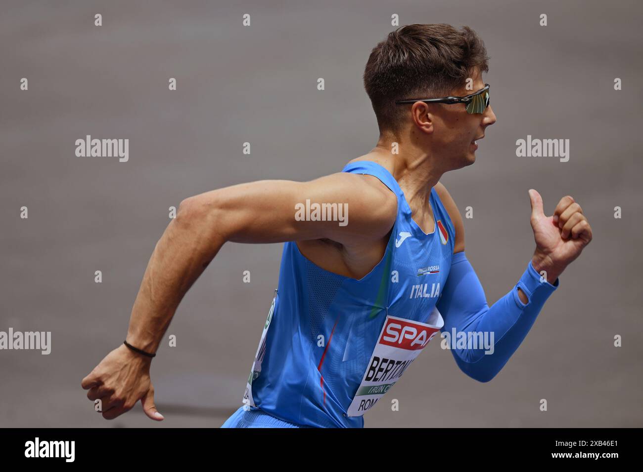 Rome, Italy. 09th June, 2024. Giacomo Bertoncelli of Italy during the ...