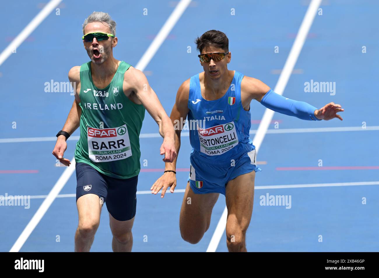 Rome, Italy. 09th June, 2024. Giacomo Bertoncelli of Italy during the ...