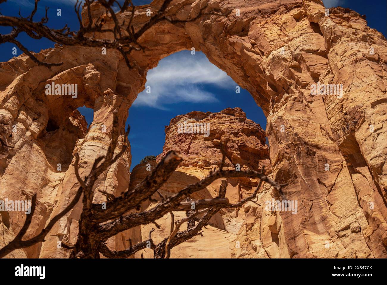 Grosvenor Arch, Grand Staircase Escalante national monument, Kanab ...
