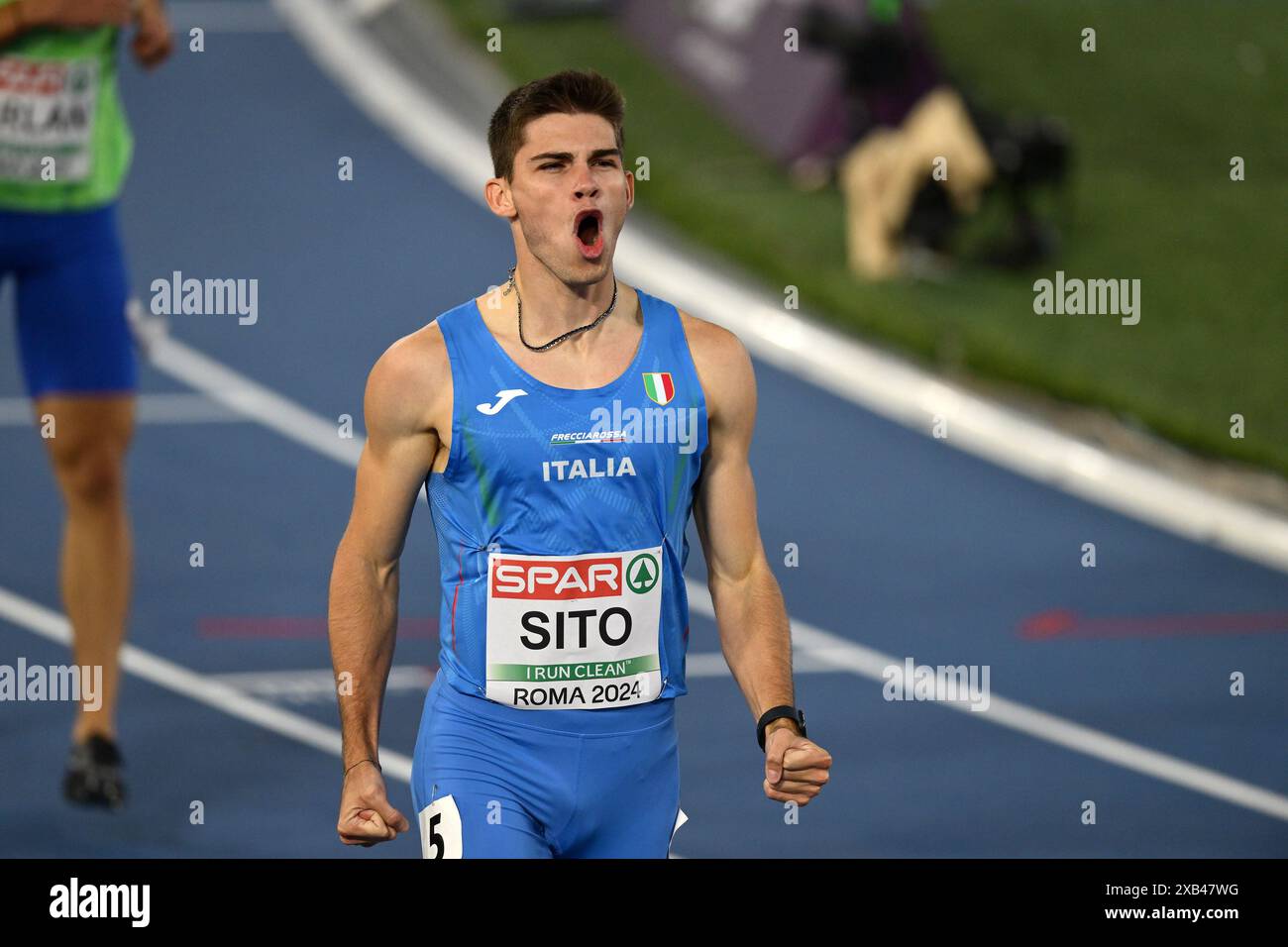 Rome, Italy. 09th June, 2024. Luca Sito of Italy in action in the ...