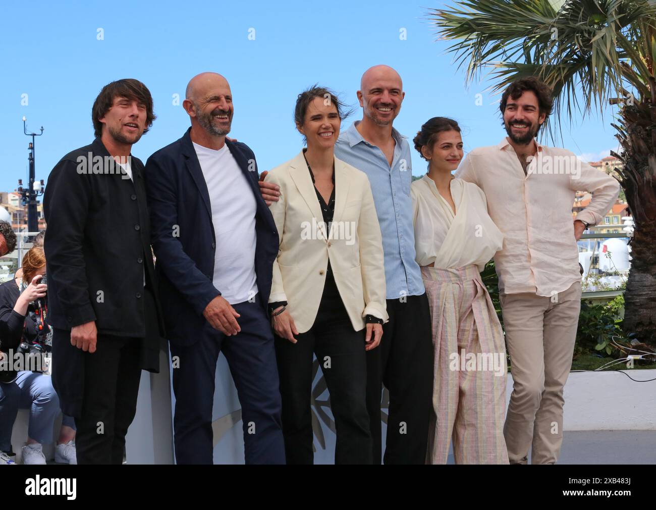 Cannes, France. 21st May, 2024. Hugo Selignac, Saveriu Santucci, Jeanne ...
