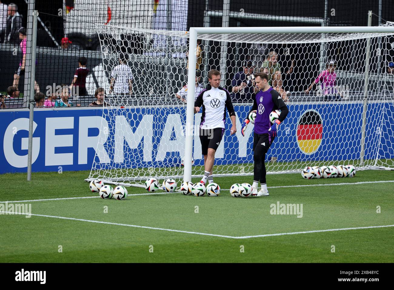 Herzogenaurach, Germany. 10th June, 2024. Soccer, preparation for the ...