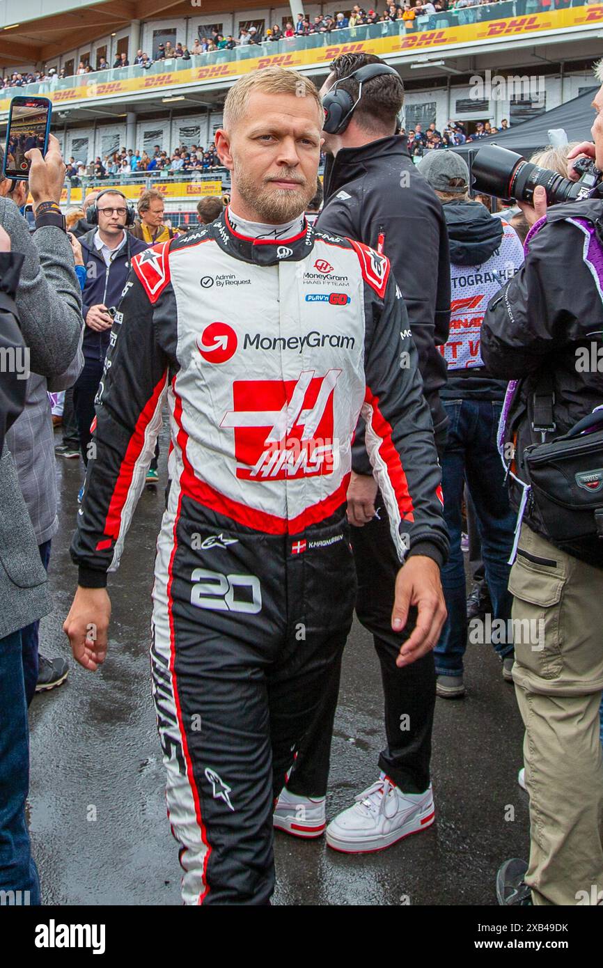 Kevin Magnussen (DEN) - MoneyGram Haas F1 Team - Haas VF-24 - Ferrariduring Formula 1 Aws Grand ...
