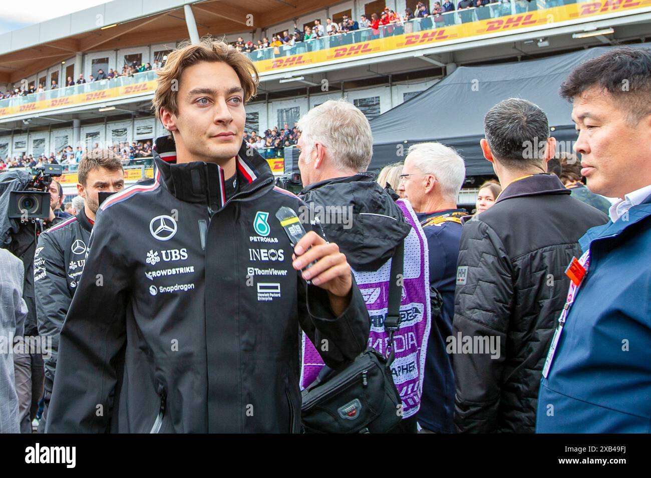 George Russell (GBR) - Mercedes-AMG PETRONAS F1 Team - Mercedes W15 ...
