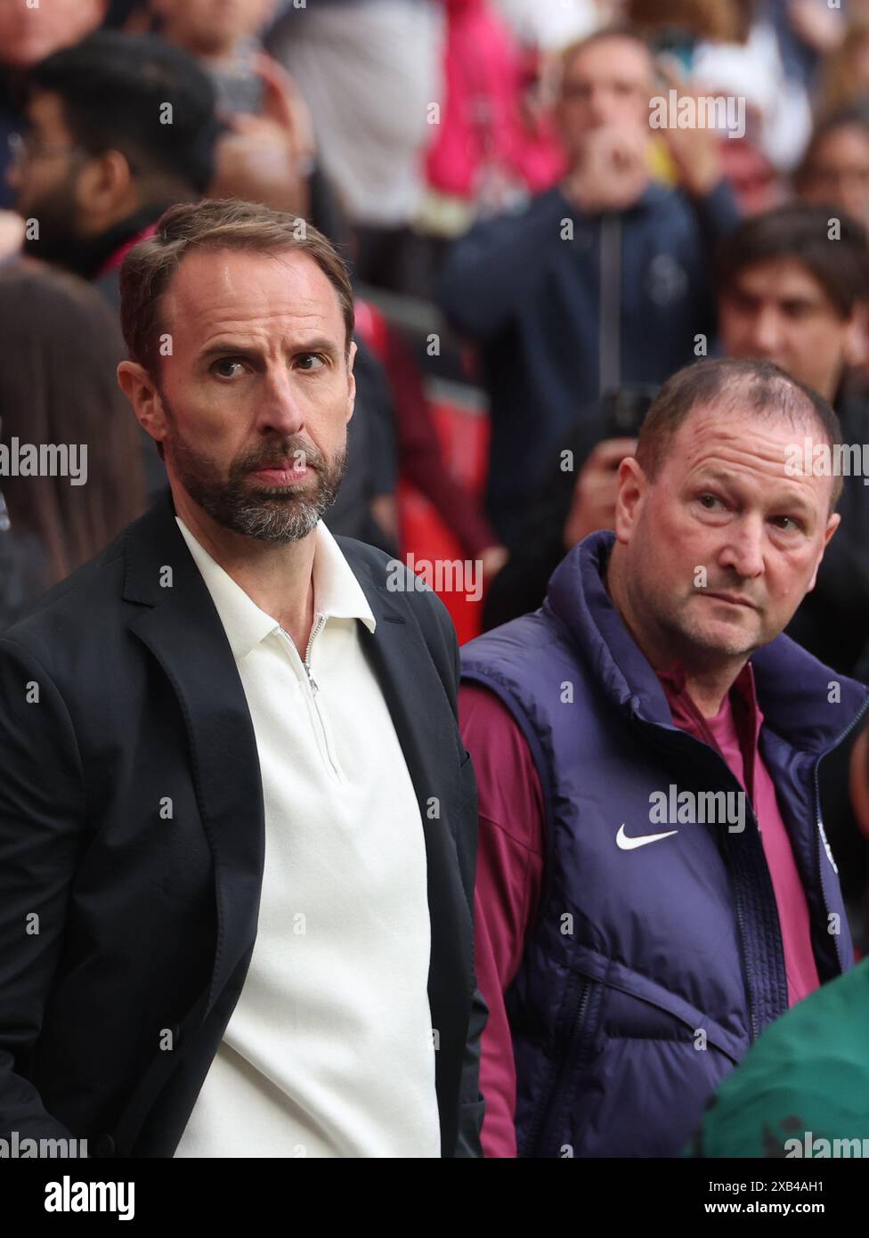 LONDON, ENGLAND - JUNE 07: Gareth Southgate Head Coach of England ...