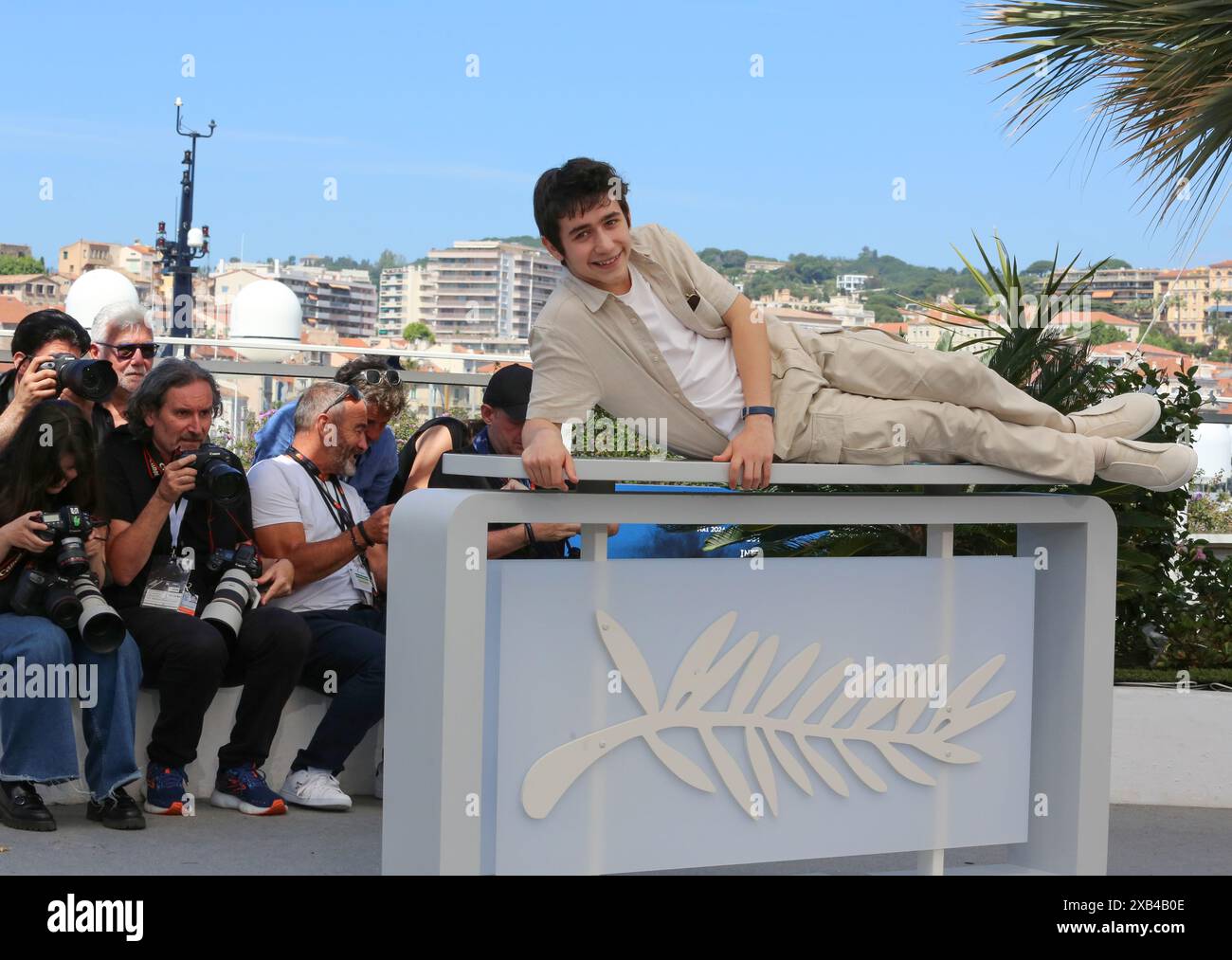 Cannes, France. 22nd May, 2024. Milo Machado-Graner at the Filmlovers ...