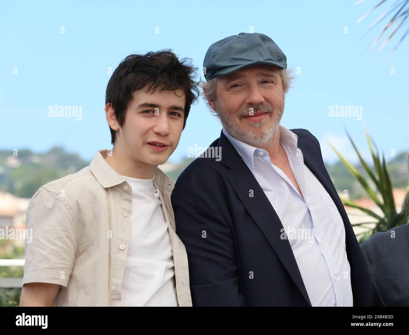 Cannes, France. 22nd May, 2024. Milo Machado-Graner, Arnaud Desplechin ...
