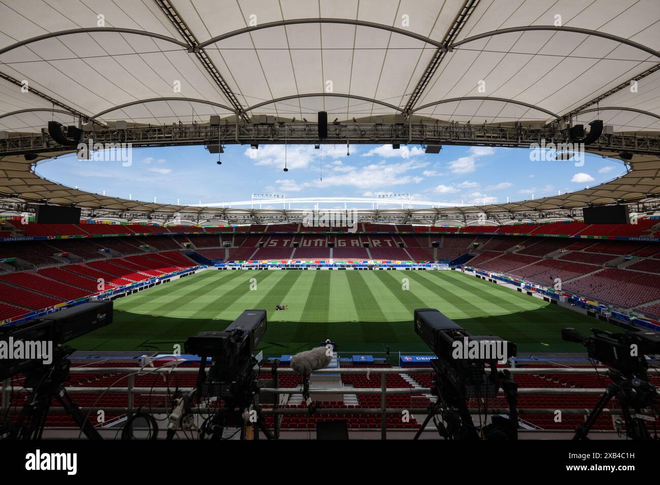 Stuttgart, Germany. 10th June, 2024. Stuttgart: Football: European ...