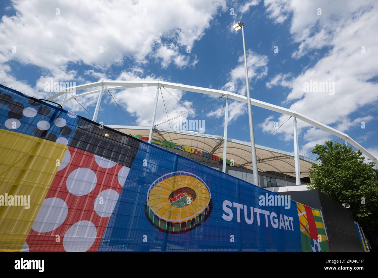 Stuttgart, Germany. 10th June, 2024. Stuttgart: Football: European ...