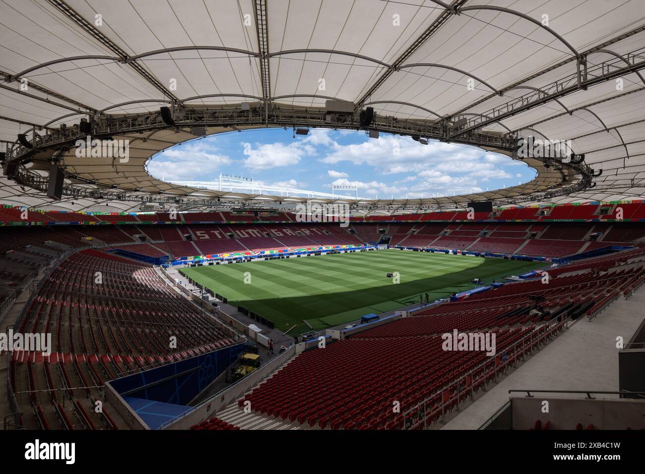Stuttgart, Germany. 10th June, 2024. Stuttgart: Football: European ...