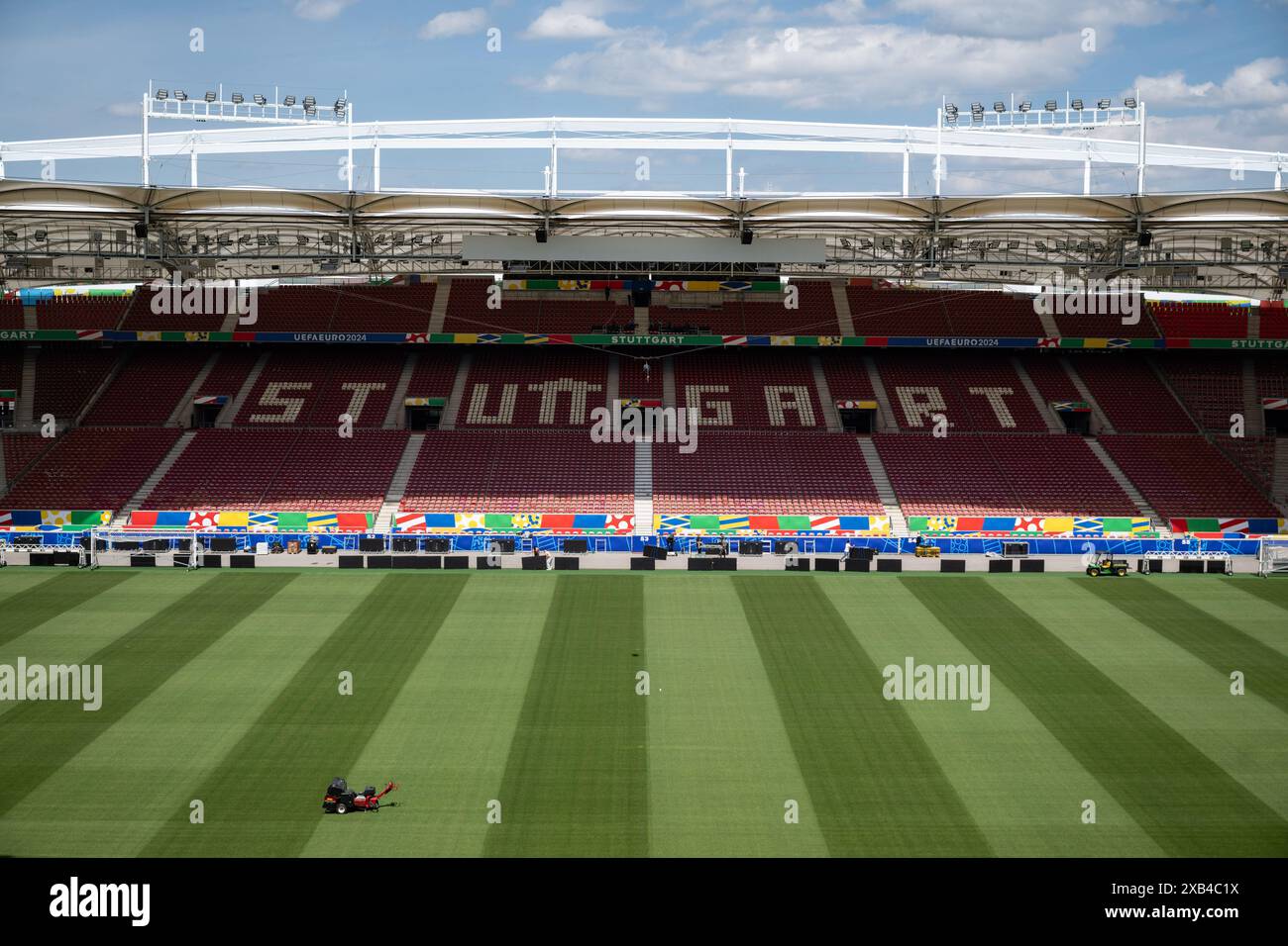 Stuttgart, Germany. 10th June, 2024. Stuttgart: Football: European ...
