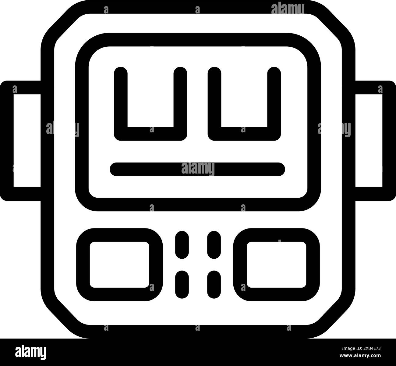 Electronic wrist watch showing time and data on screen with buttons for ...