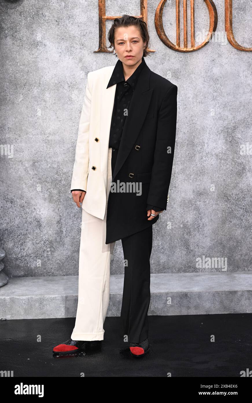 London, UK. June 10th, 2024. Emma D’Arcy arriving at the House of The ...