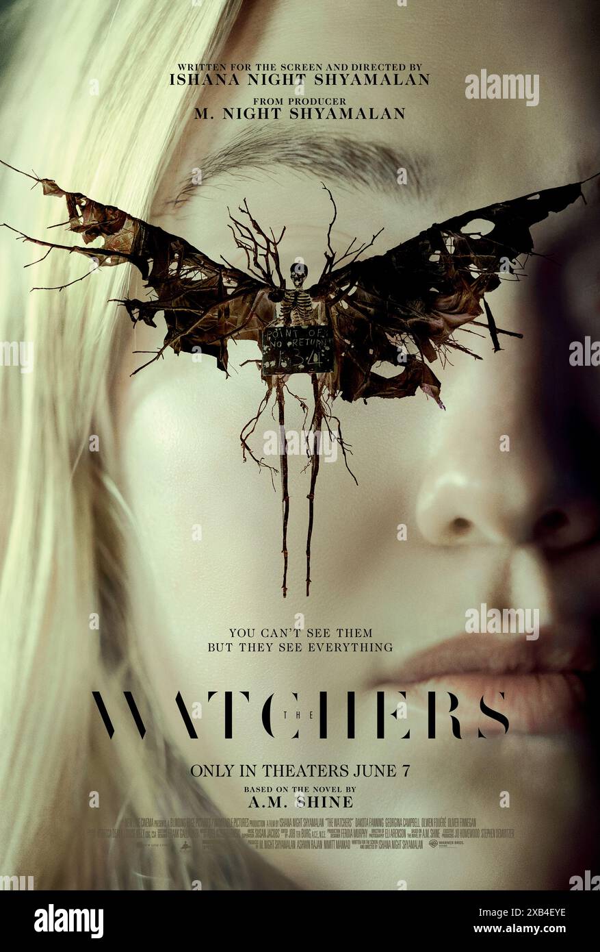 The Watchers poster Dakota Fanning Stock Photo - Alamy