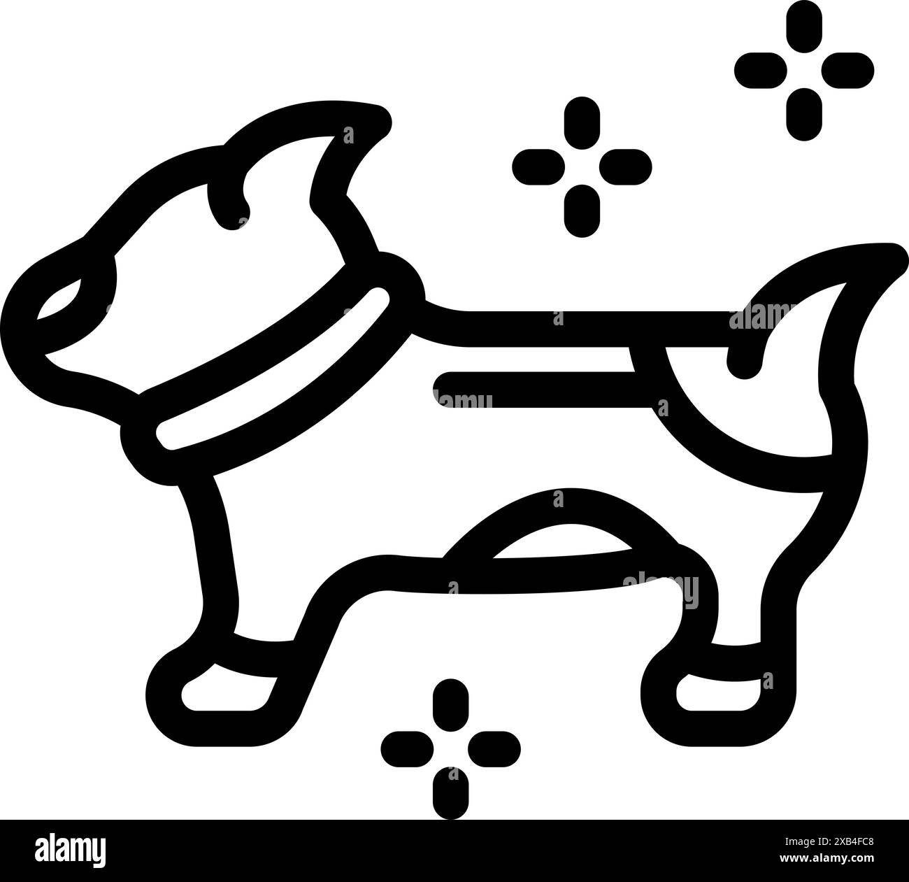 Dog full body drawing hi-res stock photography and images - Alamy