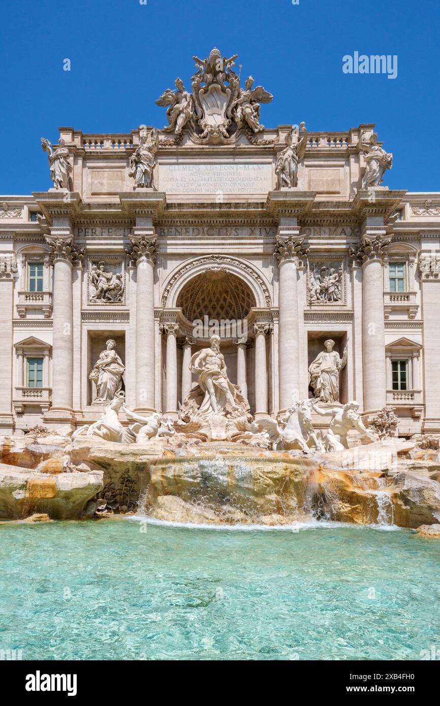 Trevi Fountain Historic Center of Rome UNESCO World Heritage Site ...